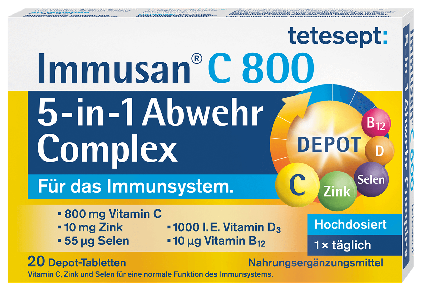 Immusan C 800 - vitamini i minerali za imunitet