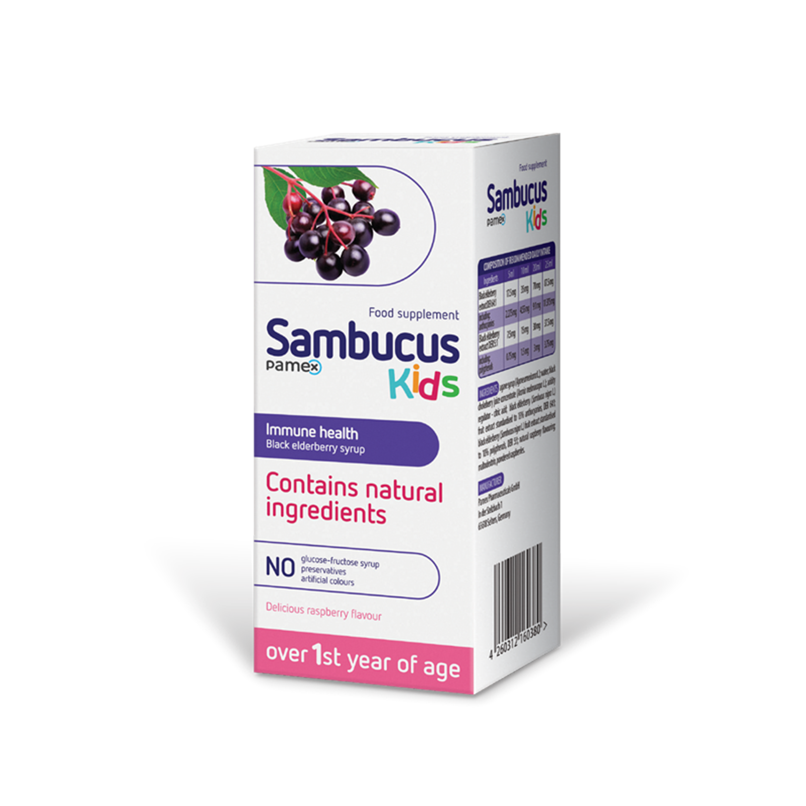 Sirup za imunitet za decu Sambucus kids od crne zove