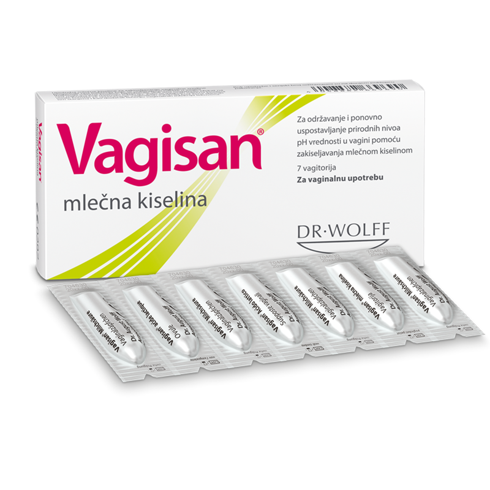 Vagisan mlečna kiselina vagitorije