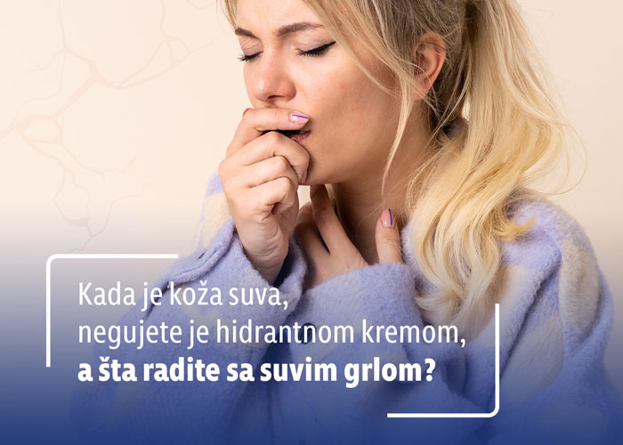 Suvo grlo i suv kašalj su česti, a rešenje je jednostavno